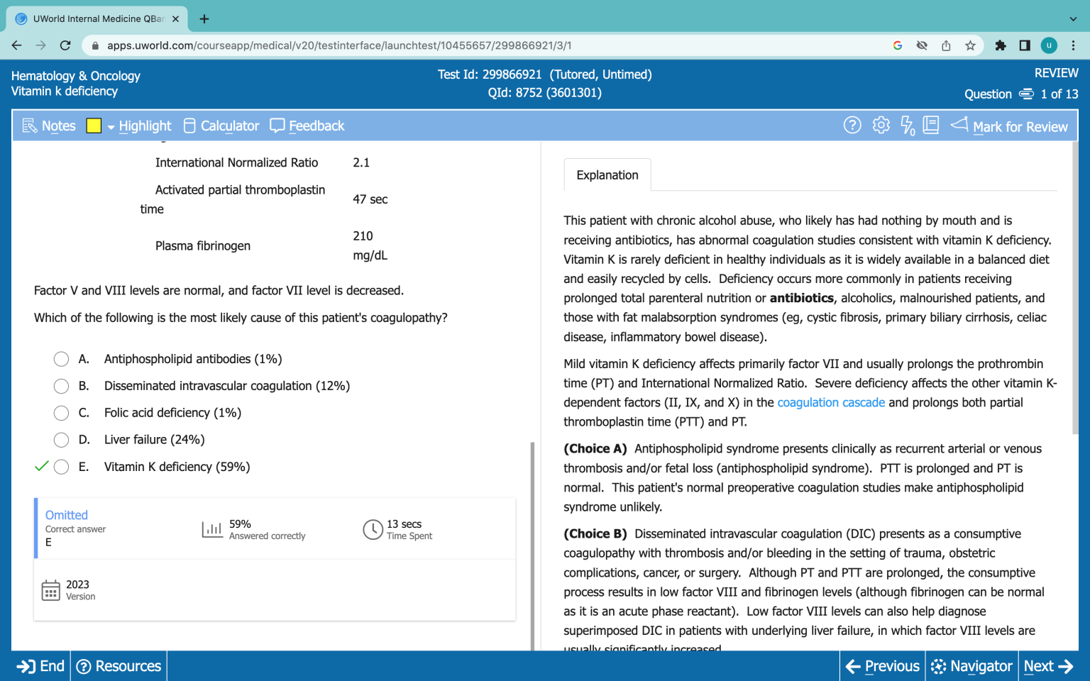 UWorld ABIM QBank – USMLE materials